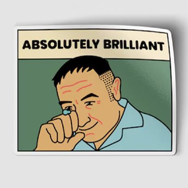 Brilliant Sticker - The Ceramic Shop