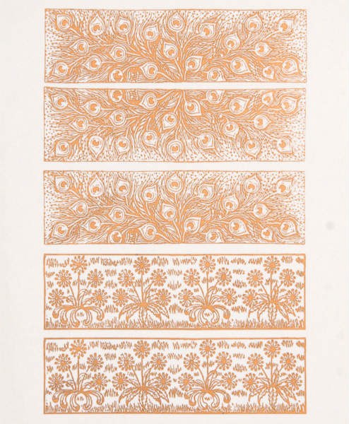Copper Luster Decal, Friezes - The Ceramic Shop