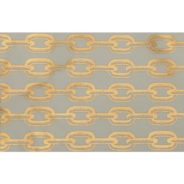 Full Decal, Chains, Gold - The Ceramic Shop