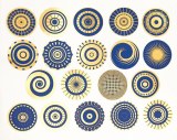 Gold Luster Decal, Circles - The Ceramic Shop