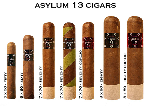 Asylum 13 Cigars - Buy Premium Cigars Online From 2 Guys Cigars