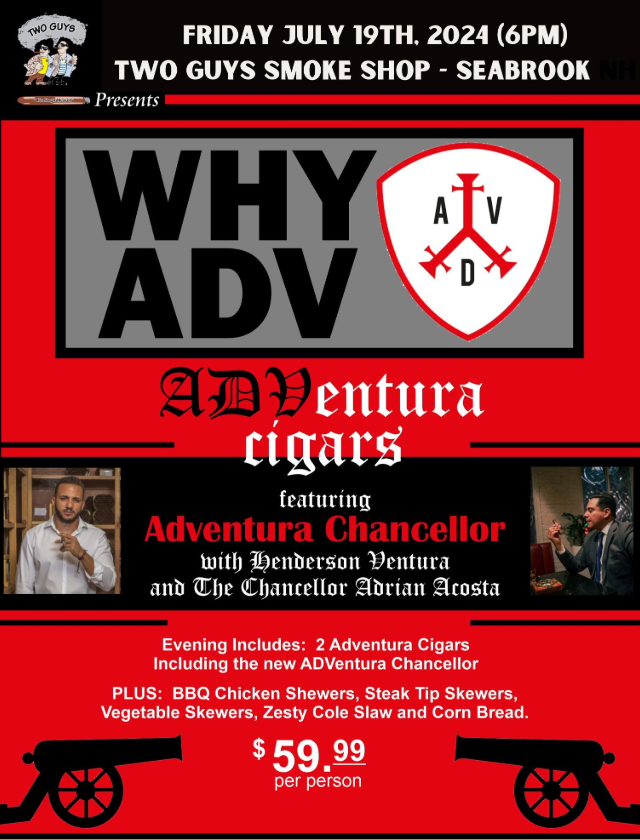 Two Guys Smoke Shop In Store Events - Buy Premium Cigars Online From 2 ...