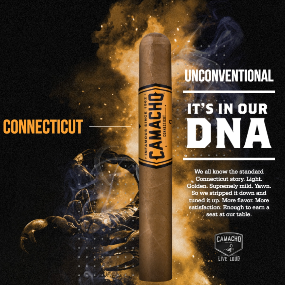 Camacho Connecticut Cigars - Buy Premium Cigars Online From 2 Guys Cigars