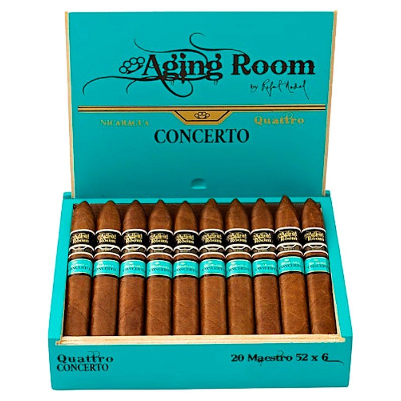 Aging Room Quattro Nicaragua Concerto Cigars - Buy Premium Cigars ...