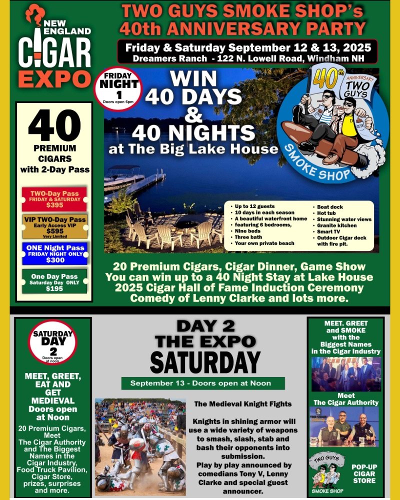 New England Cigar Expo - Buy Premium Cigars Online From 2 Guys Cigars