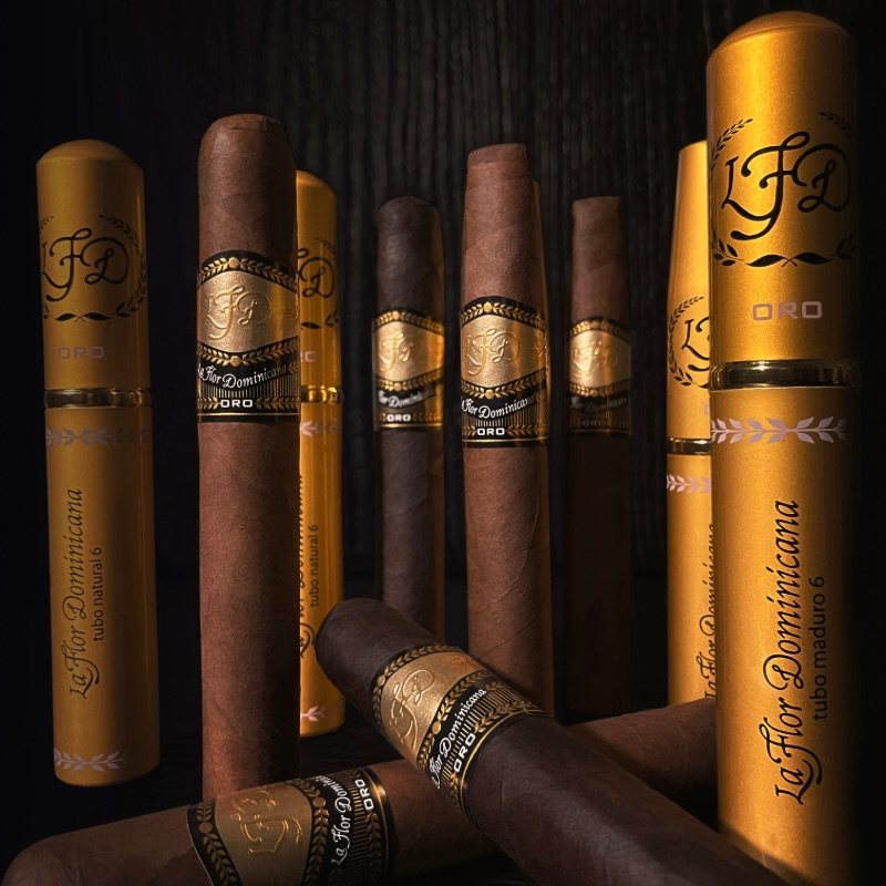 La Flor Dominicana Oro Tubos Cigars - Buy Premium Cigars Online From 2 ...