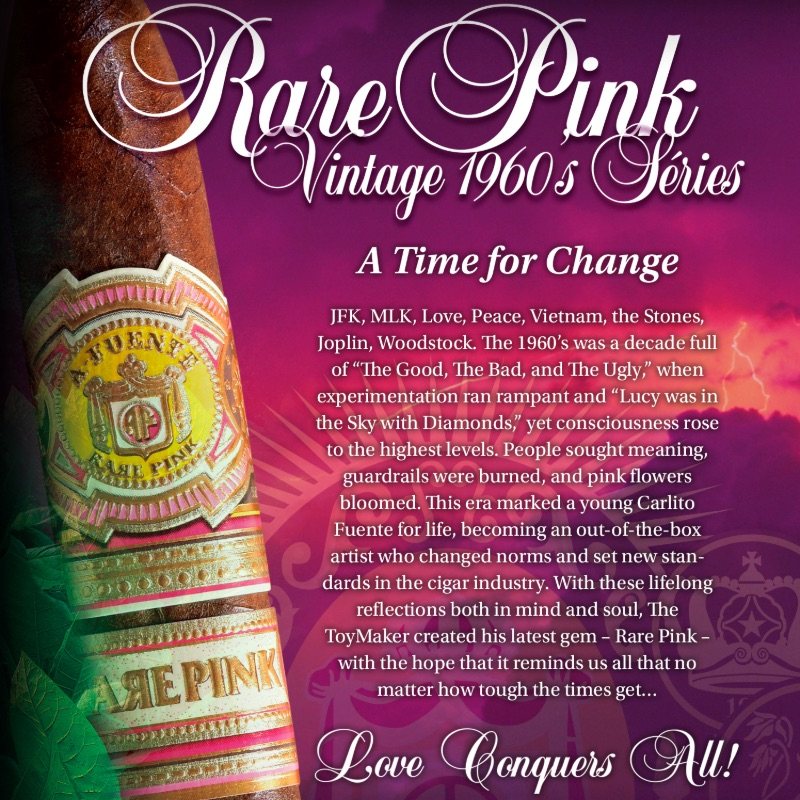 Arturo Fuente Rare Pink Cigars - Buy Premium Cigars Online From 2 Guys ...