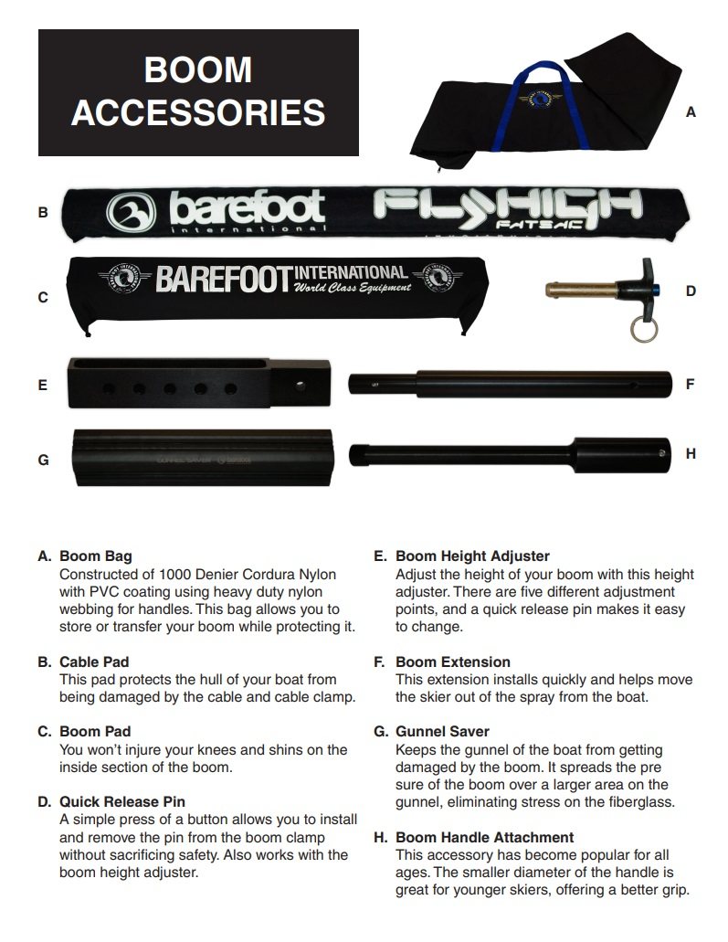 What Barefoot Boom is Best for my Boat? - Shuswap Ski and Board