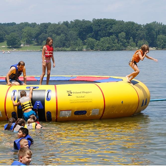 Island Hopper Water Trampolines - Shuswap Ski and Board