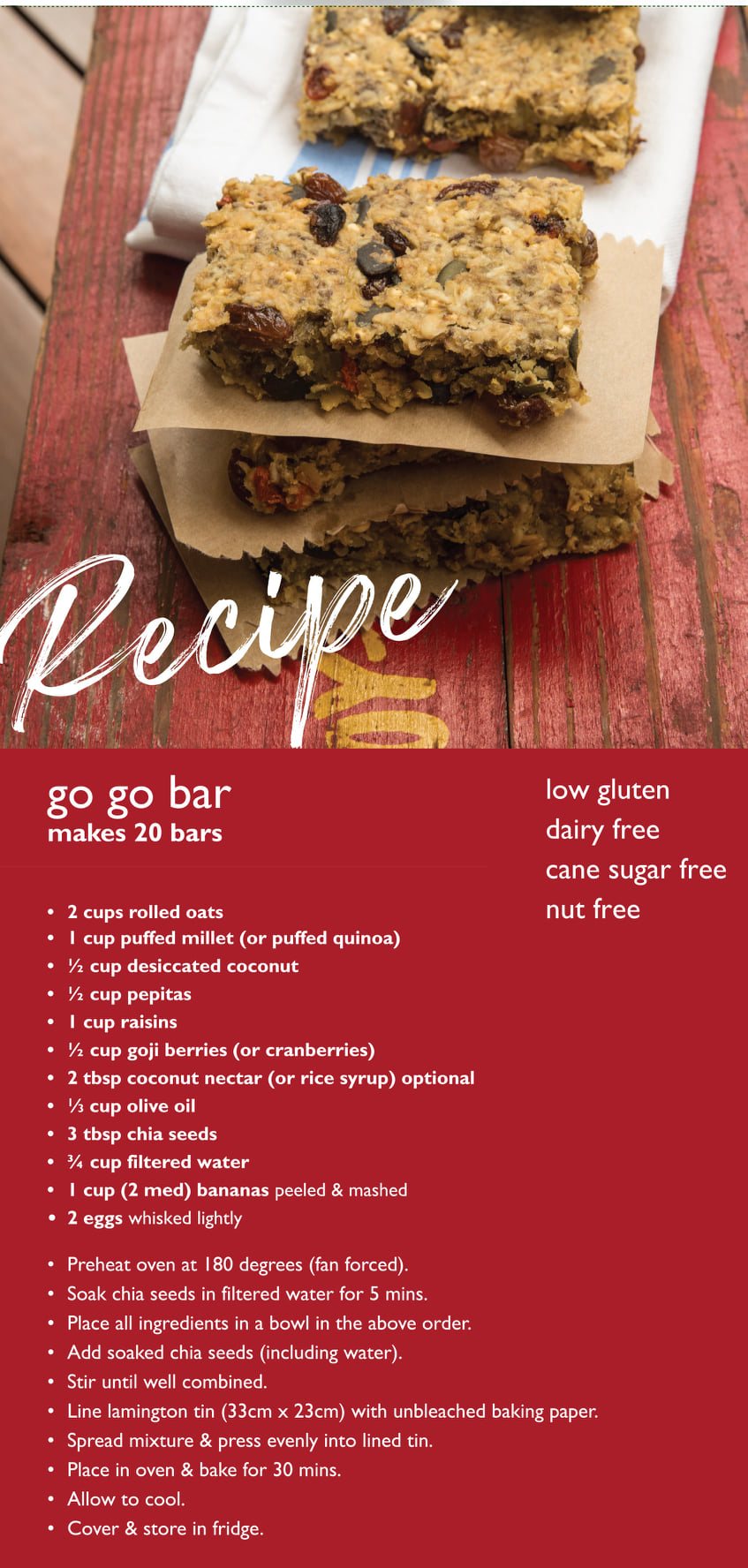 Go Go Bar - Wray Organic Online
